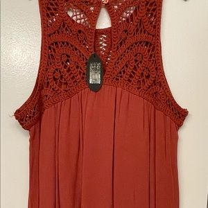 Cupio | Dresses | Rust Colored Summer Dress By Cupiol | Poshmark